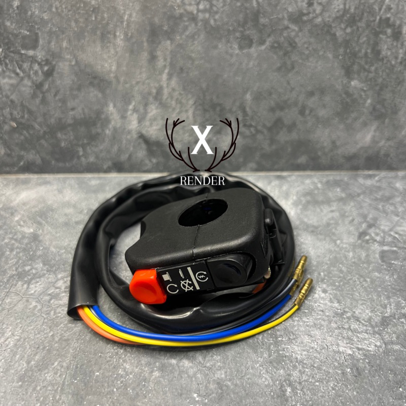 Jual SAKLAR MOTOR SAKLAR KANAN ON OFF STARTER MOROR KLX TRAIL BEAT MIO ...