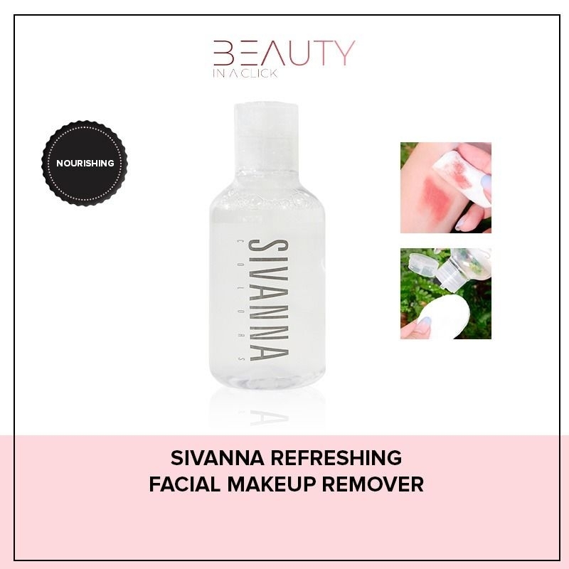 Jual SIVANNA Makeup Remover Cleansing Water Refreshing Facial Makeup ...