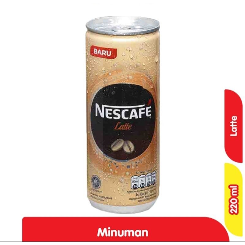 Jual NESCAFE Latte Ice Coffee 220 ml | Shopee Indonesia