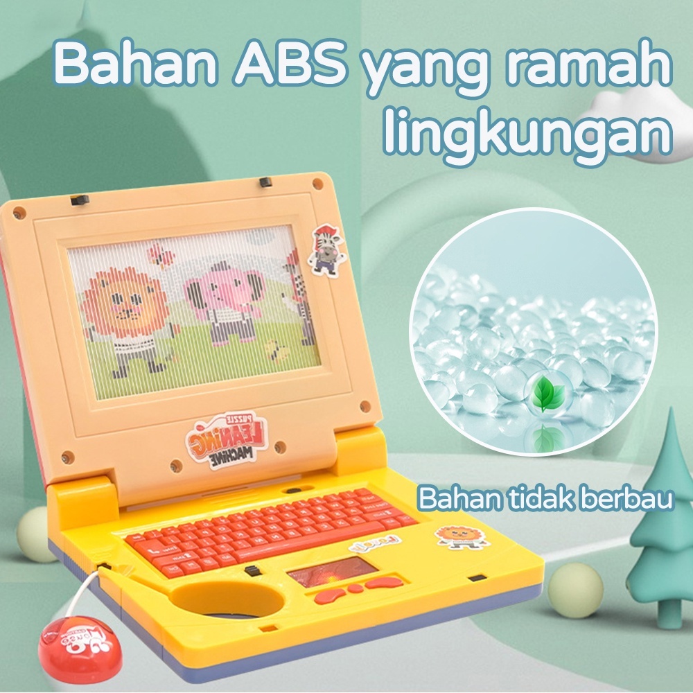 Jual Mainan Laptop Anak Edukasi Laptop Mainan Mini Alat Bantu Belajar ...