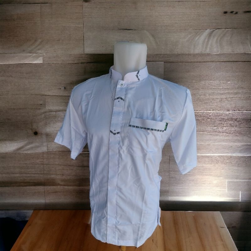 Jual koko al wafa putih/baju muslim al wafa/al wafa putih | Shopee ...