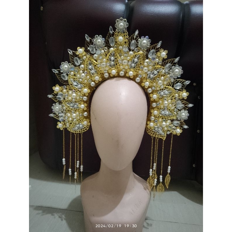Jual mahkota sunting/sunting modern/sunting Bugis/sunting pengantin dan ...