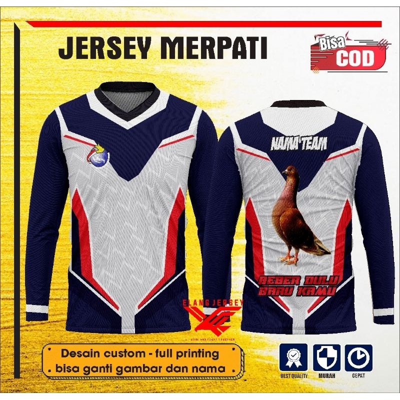 Jual JERSEY MERPATI CUSTOM | Shopee Indonesia