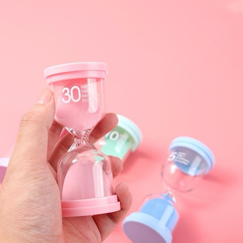 Jual Jam Pasir Hour Glass Sand Timer Kaca Dekorasi Hourglass 30 Menit ...