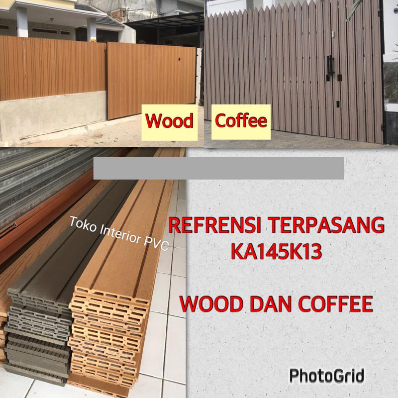 Jual Pagar WPC outdoor pagar wpc kayu asri | Shopee Indonesia