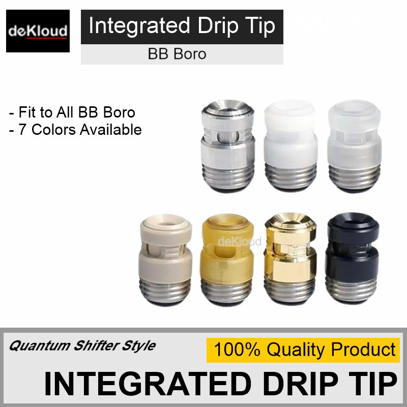 Jual Integrated Drip Tip | BB001 | quantum shifter driptip boro bb ...