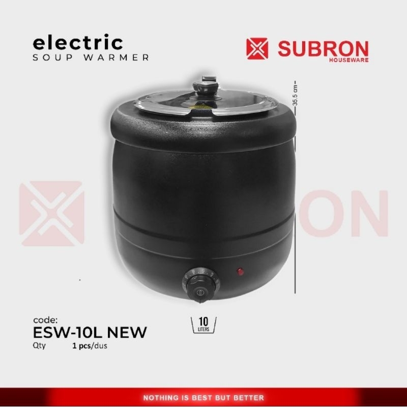 Jual Electric Soup Warmer / Penghangat Soup & Bubur Stainless Steel ...