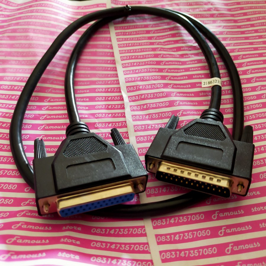 Jual Kabel printer Db25 male female | Shopee Indonesia