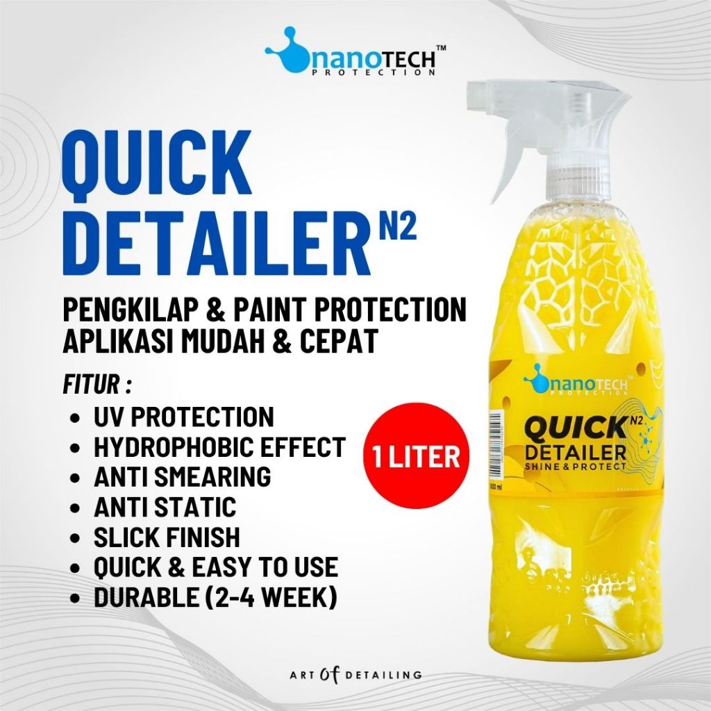 Jual QUICK DETAILER 1L - nanoTECH PROTECTION - NANO CERAMIC COATING ...