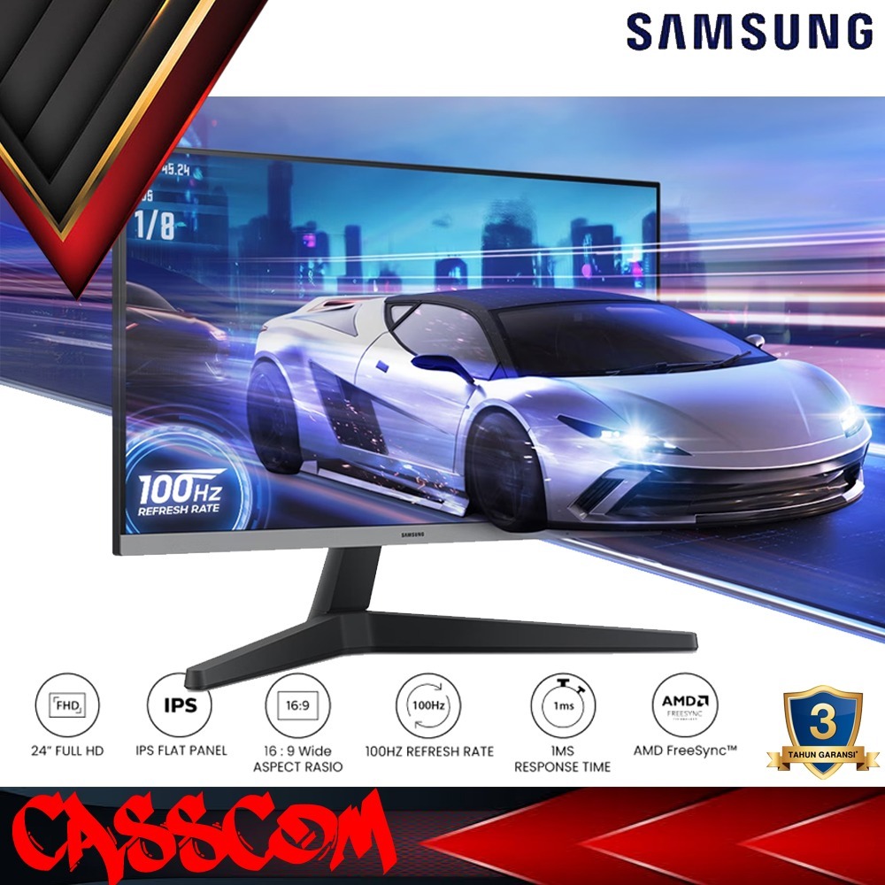 Jual Monitor SAMSUNG S24C330 / LS24C330 - 24 inch 100hz FHD "24 ...