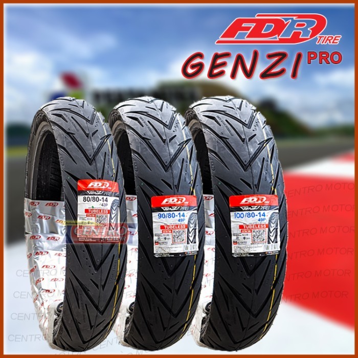 Jual FDR GENZI PRO RING 17 TUBELESS UKURAN 80/80-17 90/80-17 100/80-17 120/80-17 BAN VIXION R15 ...