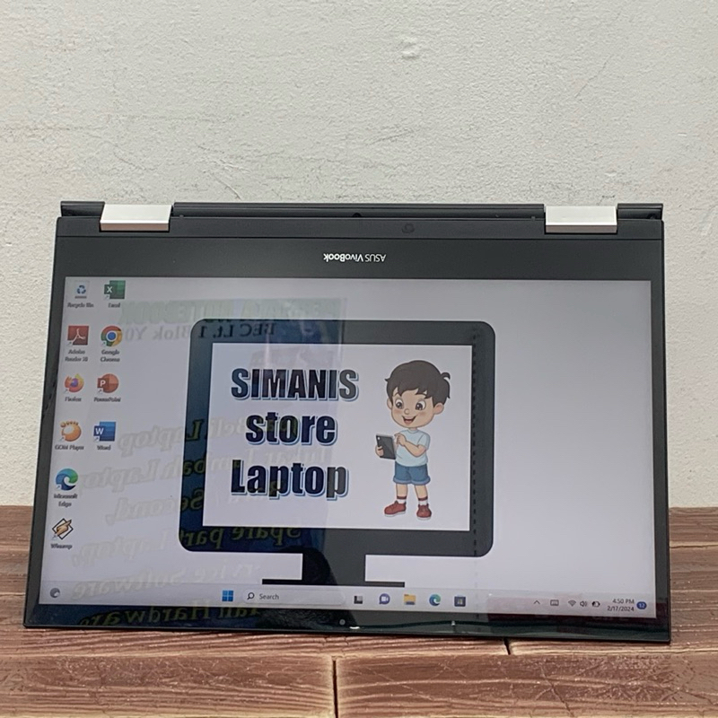 Jual Laptop Asus vivobook TP470EA Intel core i5-1135G7 RAM 8GB 256GB ...