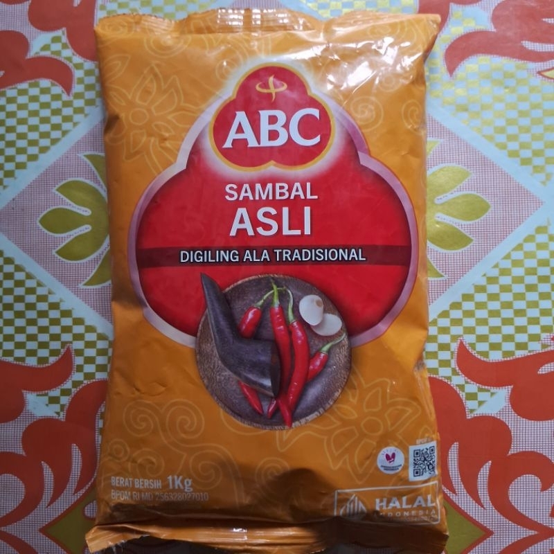 Jual [EXP Juni 2025] ABC Saus Sambal Asli 1kg | Shopee Indonesia