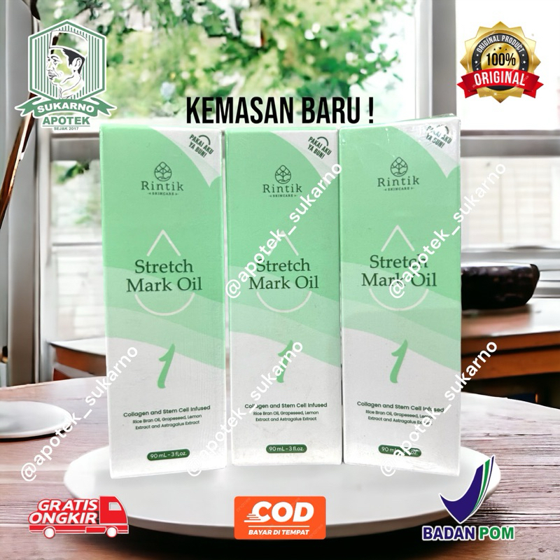 Jual RINTIK STRETCH MARK OIL // SKINCARE (KEMASAN BARU) | Shopee Indonesia