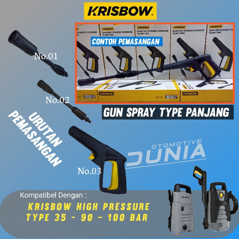 Jual Gun Spray Krisbow 90 & 100 Bar ORI | Shopee Indonesia