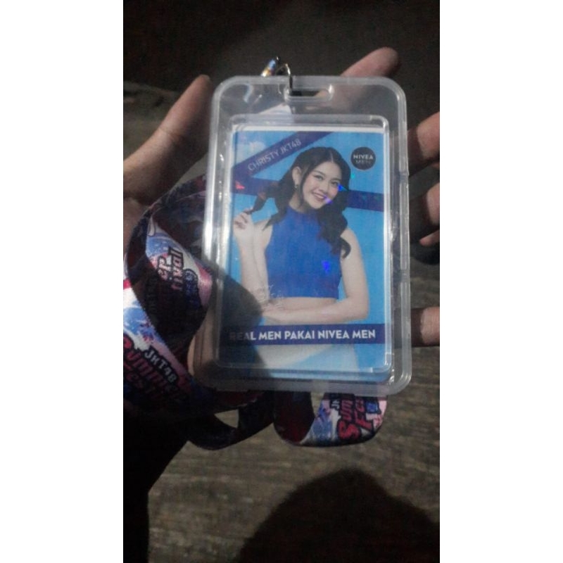 Jual Tali layard Id card Dan Photocard Jkt48 Christy x Niveamen ...
