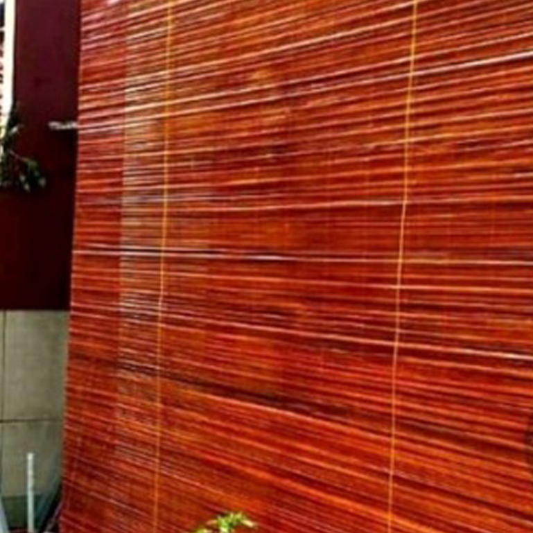 Jual Krey tirai bambu sawit Full Plitur vernis ukuran 3x3m BONUS ...