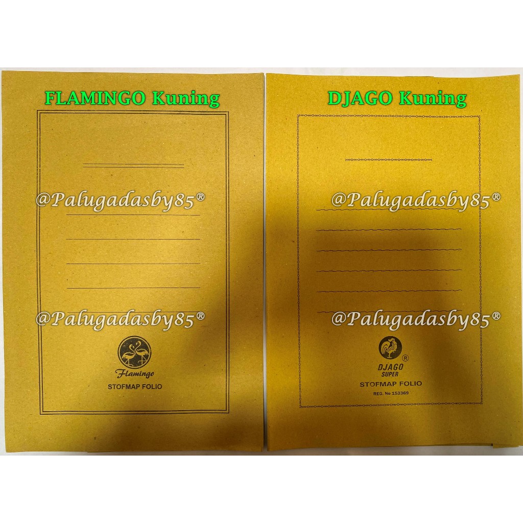 Jual Stopmap Kertas Folio DJAGO (1 Pak Isi 50 Lembar) / Map Kertas ...