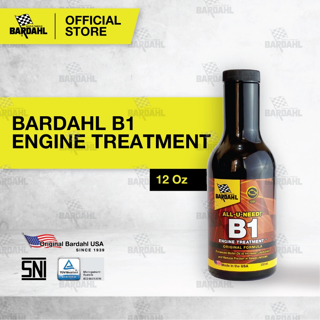 Jual Bardahl B1 Engine Treatment Original Formula - Aditif Oli Mesin (350ML) | Shopee Indonesia