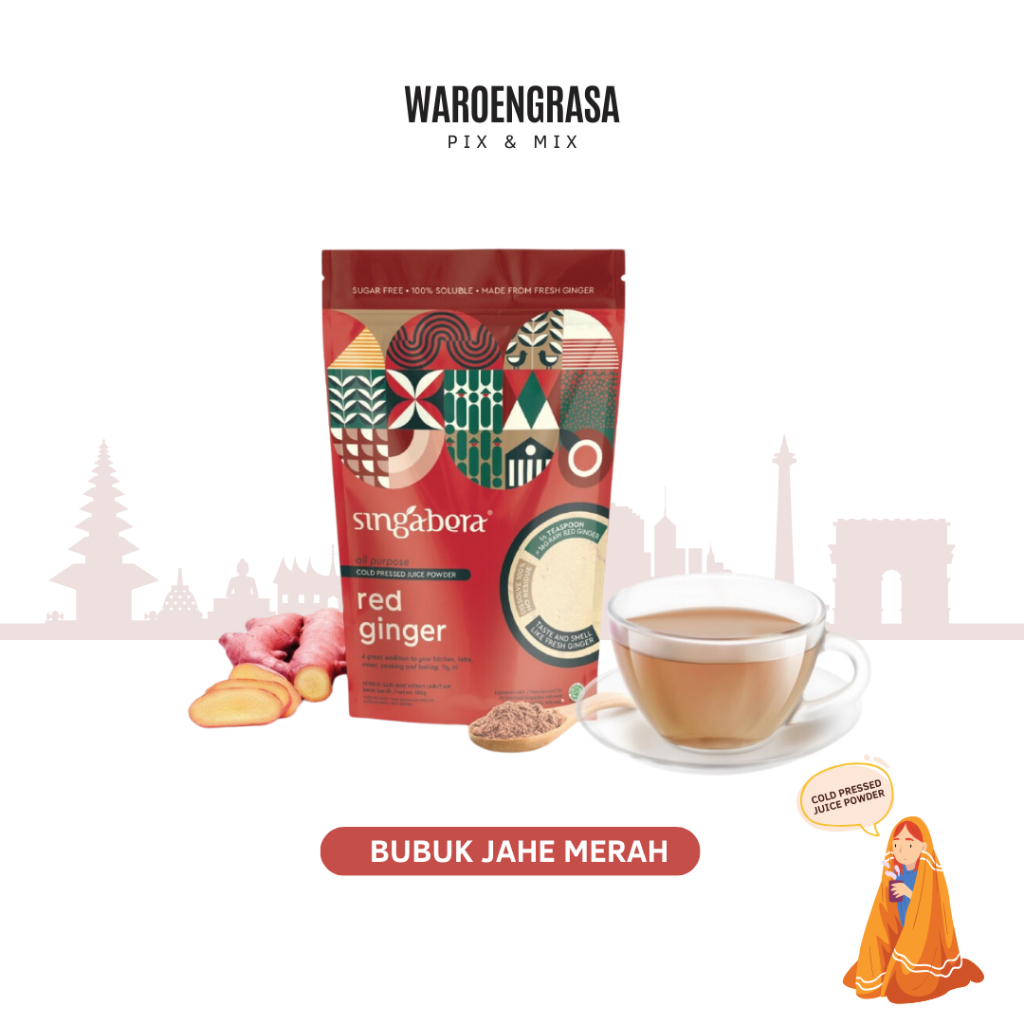 Jual Singabera All Purpose Cold Pressed Juice Powder - Red Ginger ...