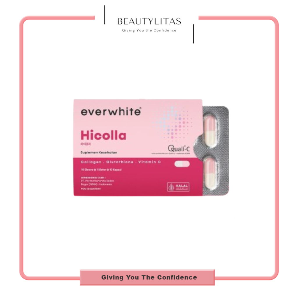 Jual EVERWHITE Hicolla Collagen Kapsul Minuman Pencerah Kulit | Shopee Indonesia
