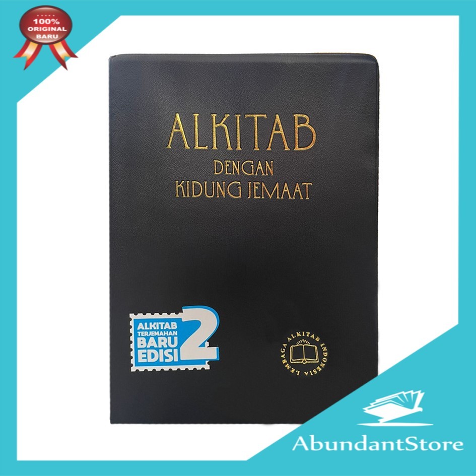 Jual Alkitab Dan Kidung Jemaat Ukuran SEDANG Sampul Biasa Terjemahan Baru Edisi 2 - TB2 052 TI ...