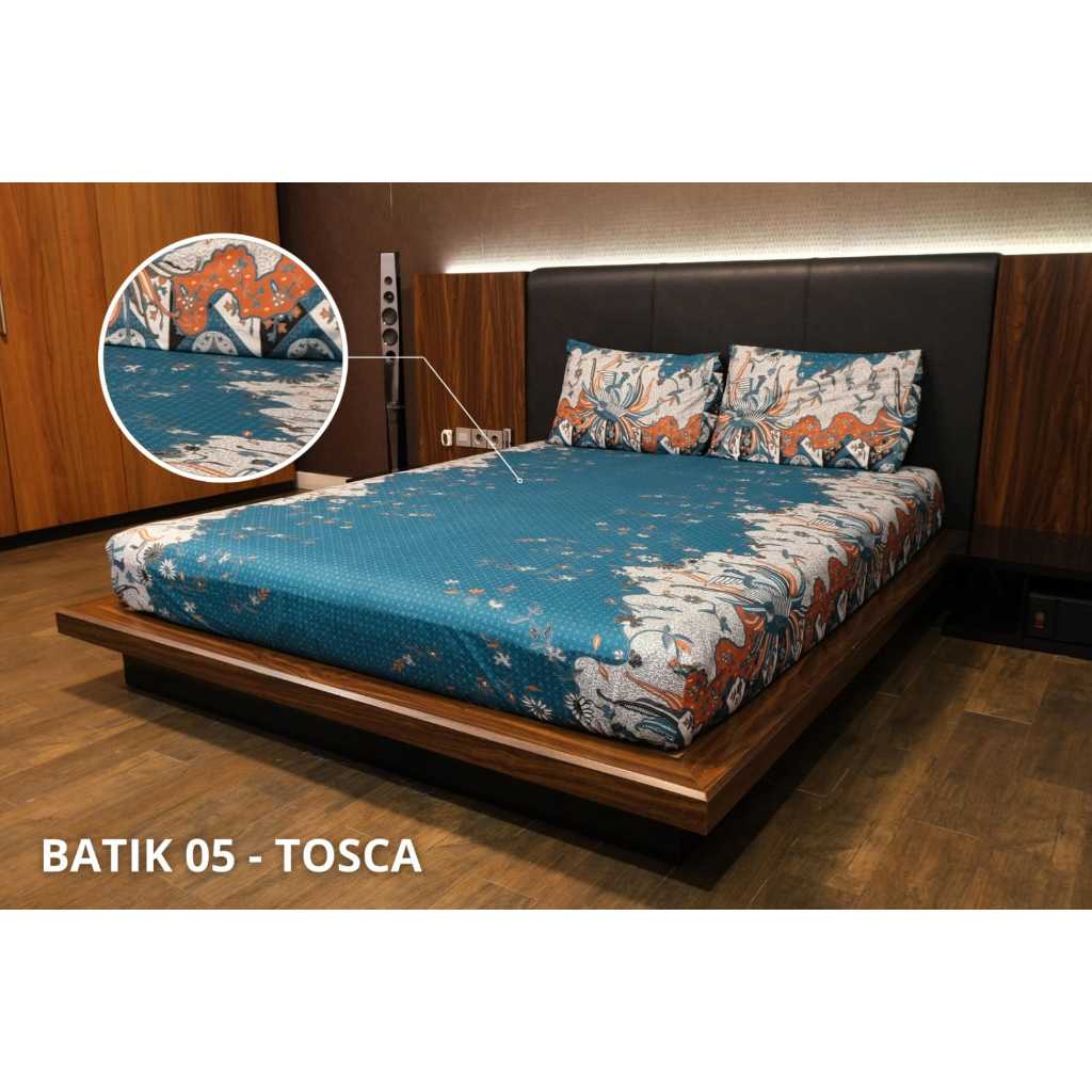 Jual SPREI SET QUEEN SIZE BATIK 160 x 200 x 20 2btl+2glg - BOLEH PILIH ...