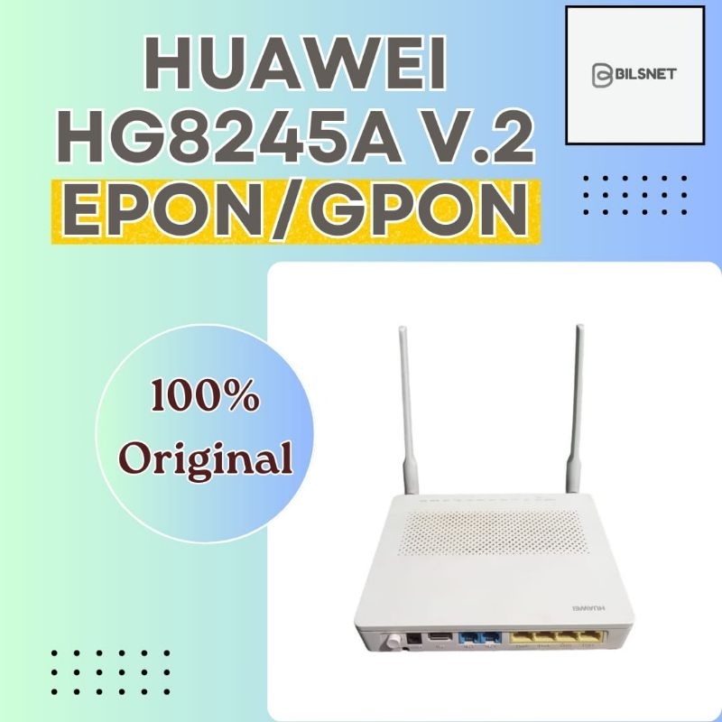 Jual HUAWEI HG8245A EPON GPON XPON Web terbaru lebih stabil | Shopee Indonesia