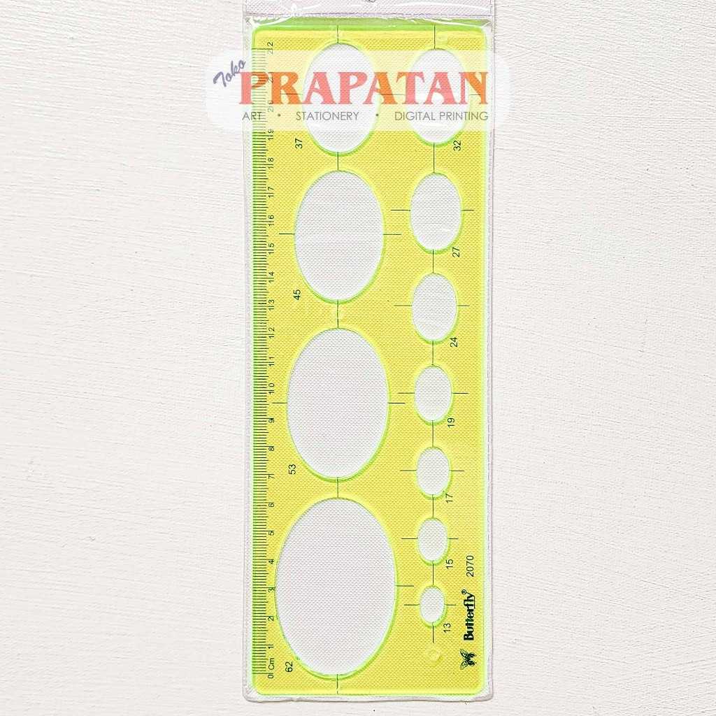 Jual Penggaris Mal Cetakan Butterfly Kotak|Lingkaran|Oval | Shopee ...