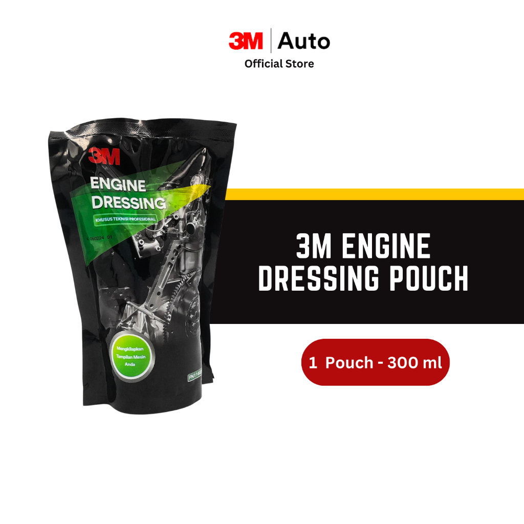 Jual 3M Engine Dressing Pengkilap Mesin Mobil dan Motor - 300ml ...