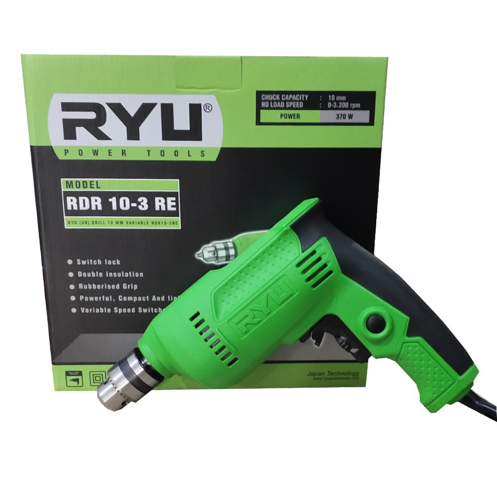 Jual Mesin Bor Ryu 10mm RDR 10-3RE PowerTools Batam | Shopee Indonesia