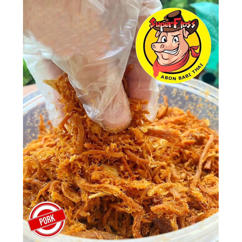 Jual Abon Babi ala Thailand Super Floss Non Halal | Shopee Indonesia