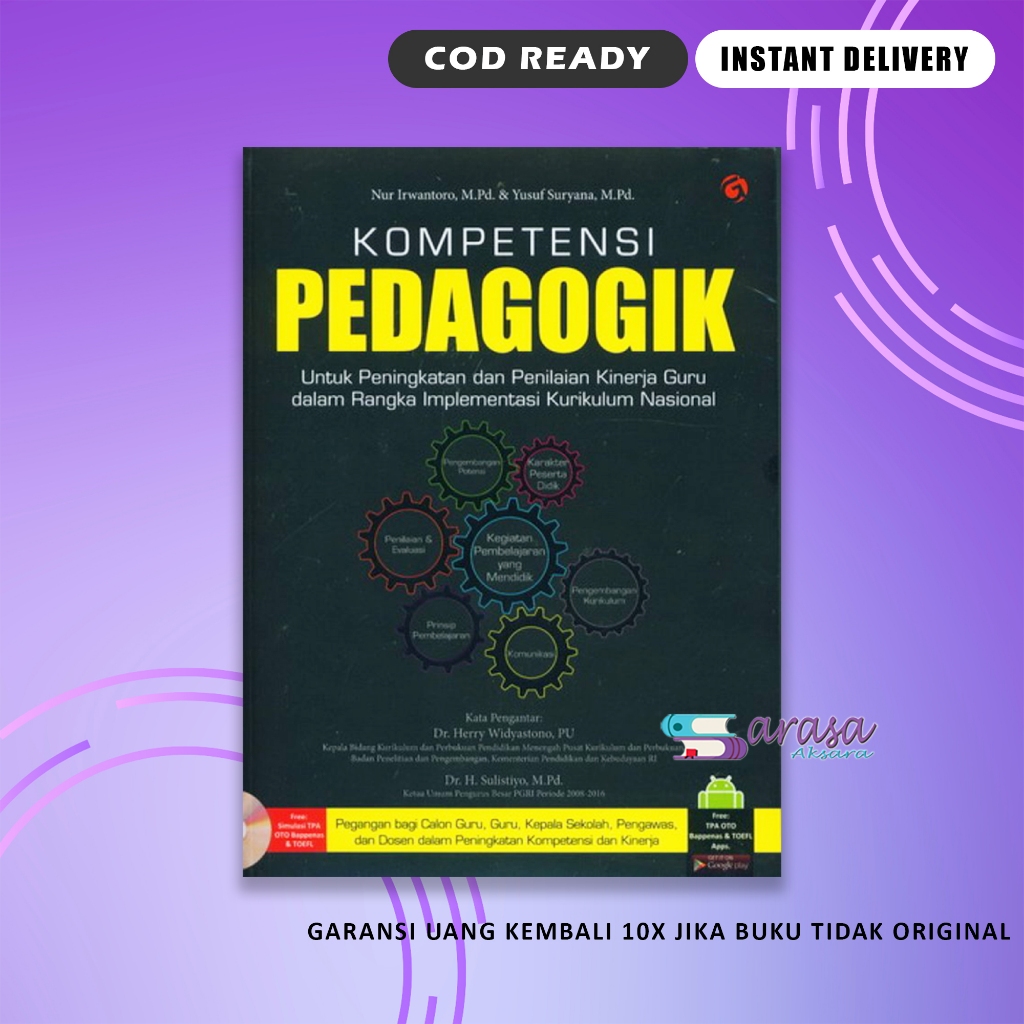 Jual Buku Tes Psikotes Kompetensi Pedagogik Untuk Peningkatan Dan ...