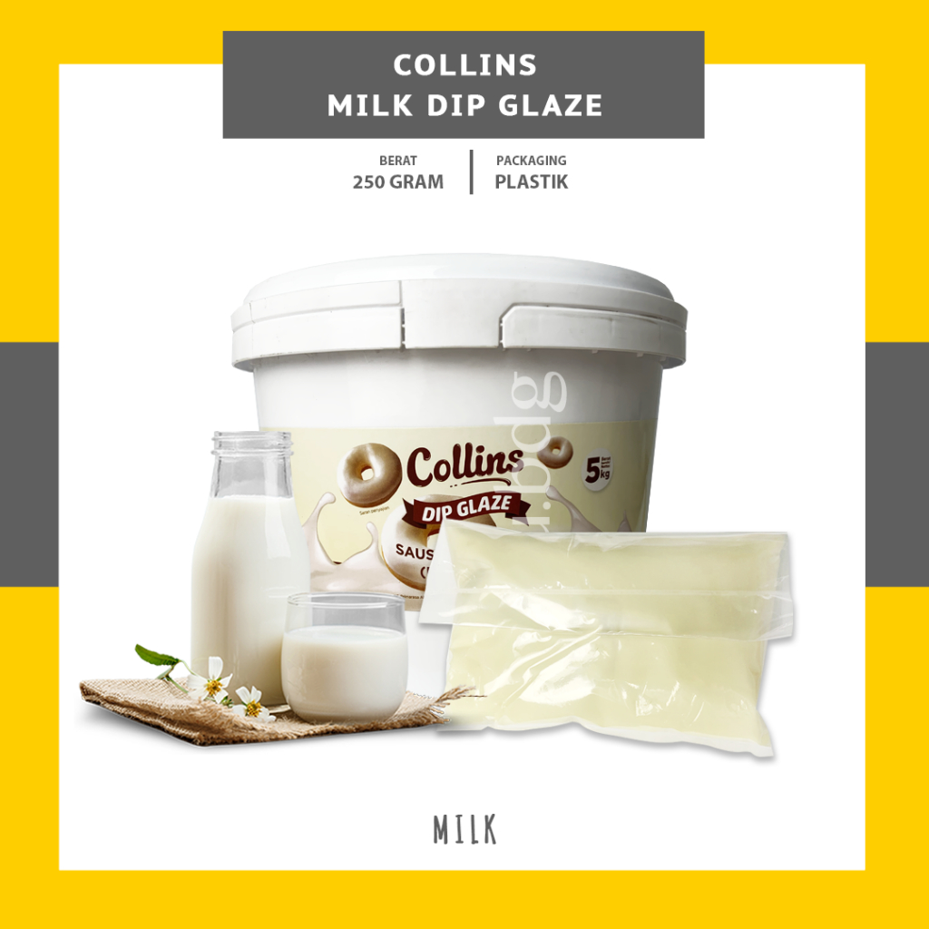 Jual DIP GLAZE COLLINS 250GR - TOPPING DONAT GLAZE COLIN - TOPING ...