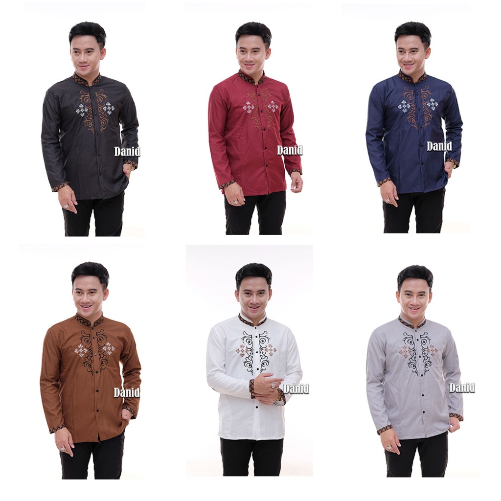 Jual baju koko muslim pria dewasa new / exsklucive untuk lebaran 2024 ( lengan panjang ...