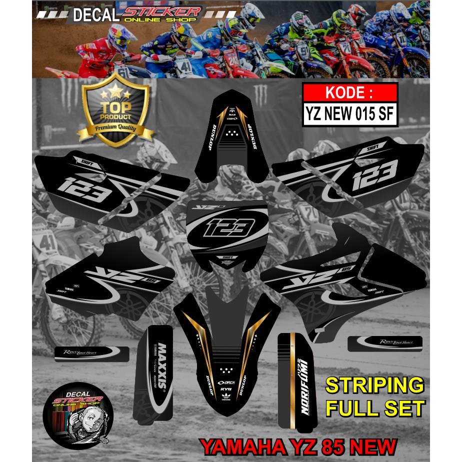 Jual Stiker Striping YZ 85 List Variasi Sticker | Shopee Indonesia
