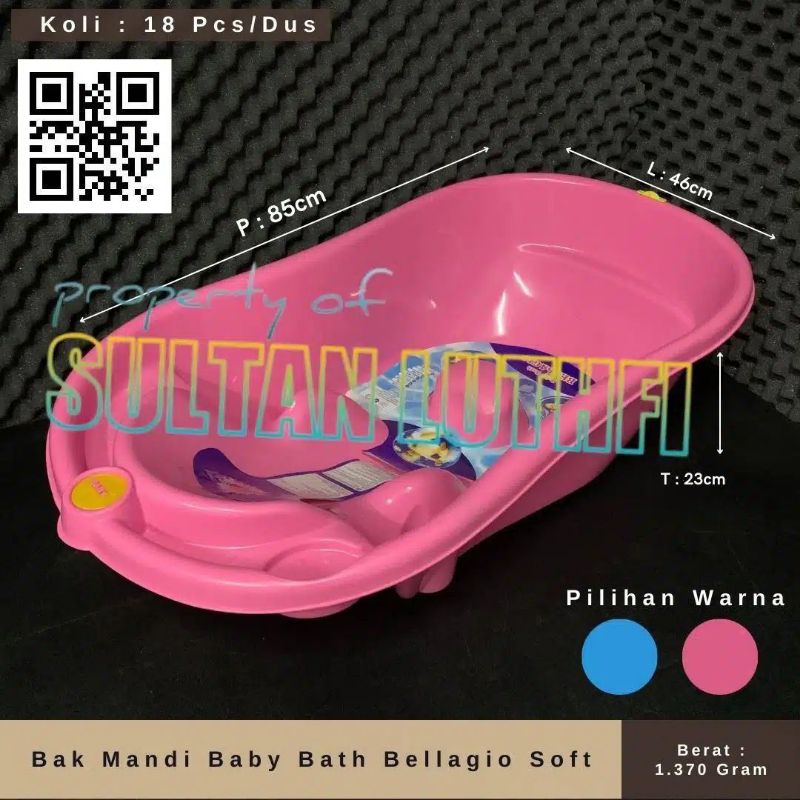 Jual Bak Mandi Baby Bath Bellagio Soft bak mandi bayi besar dan kokoh ...
