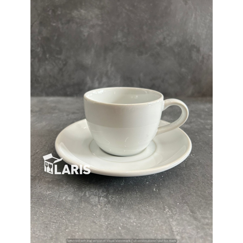 Jual Cangkir Cappuccino Kopi Teh Keramik HSI 210ml Coffee Cup | Shopee ...