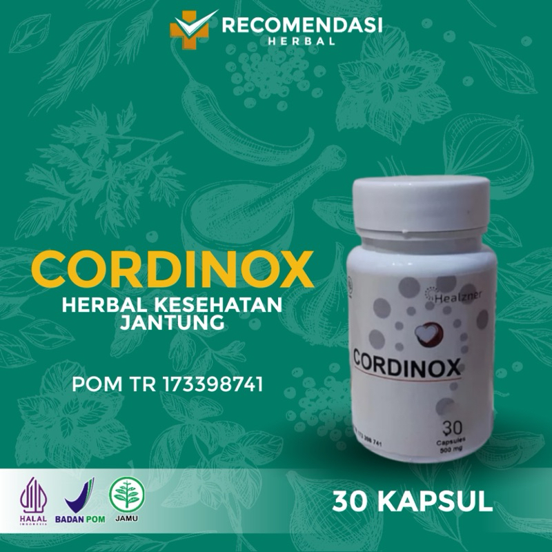 Jual Cordinox Herbal Obat Kolestrol Dan Hipertensi Asli Original ...