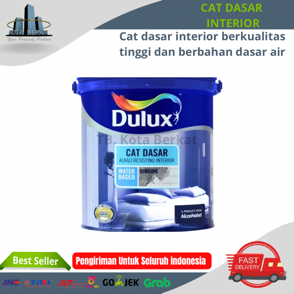 Jual DULUX ALKALI PRIMER RESISTING / DULUX CAT DASAR INTERIOR 20L | Shopee Indonesia