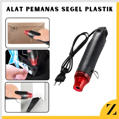 Jual Mini Heat Gun Alat Pemanas Plastik 220V Mesin Perekat Segel Stiker ...