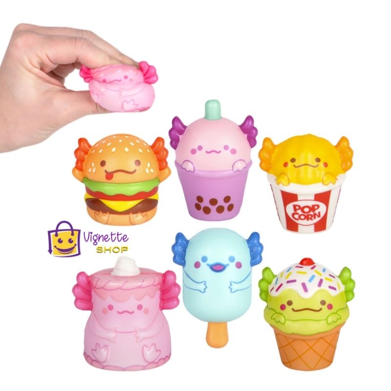 Jual Squishy Mini Cute Burger Popcorn Tea | Squisy Sekuisi Squisi ...