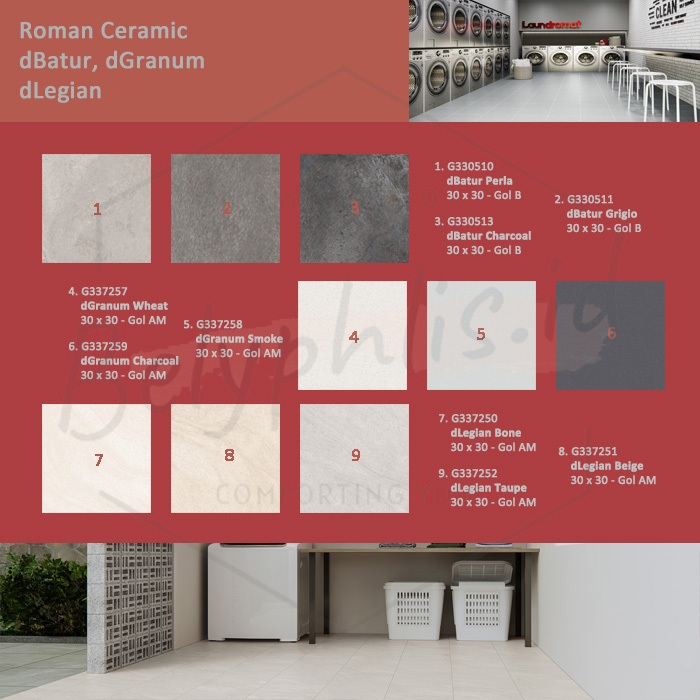 Jual Keramik Roman 30x30 | dBatur dGranum dLegian | Keramik Lantai Matt ...