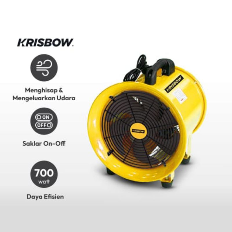 Jual Krisbow Kipas Ventilator 12 Inci Industrial | Shopee Indonesia