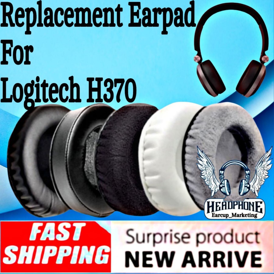 Jual Earcup Earpad Busa Headset Logitech H370 H 370 Ear Pads | Shopee ...