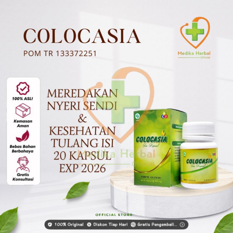 Jual COLOCASIA ASLI ORIGINAL OBAT ANTI SENDI TERBAIK DIJAMIN KHASIATNYA ...