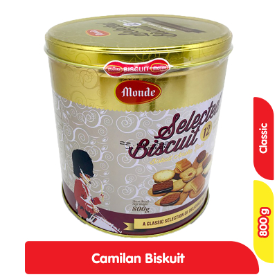 Jual Monde Selection Biscuit Gold Assorted 800 g | Shopee Indonesia