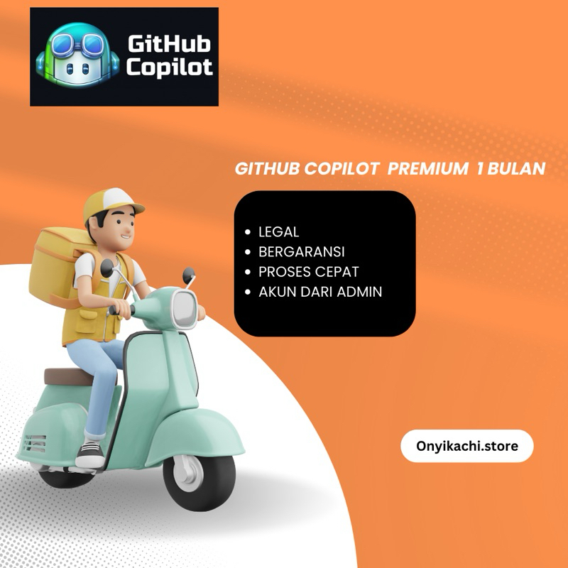 Jual GITHUB COPILOT 1 BULAN GARANSI | Shopee Indonesia