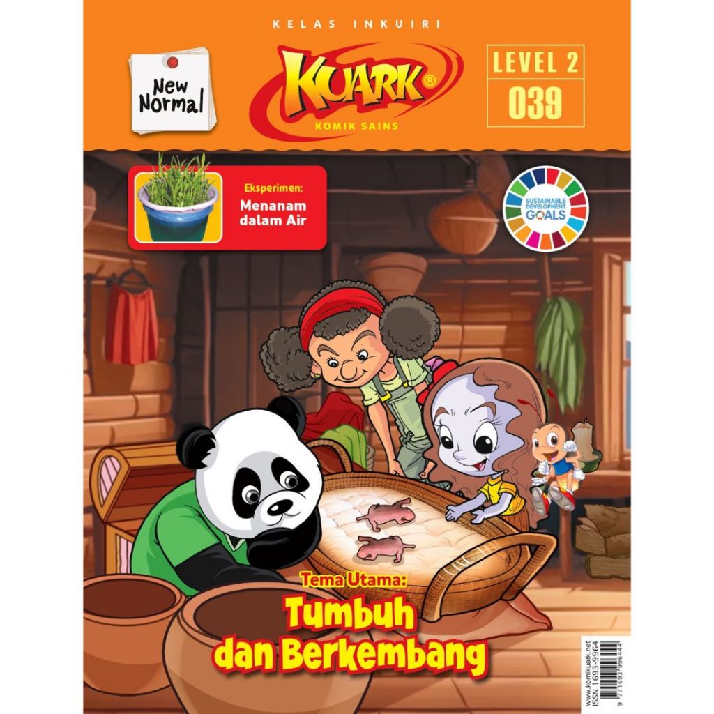 Jual KUARK Komik Sains Level II Nomor 039 New Normal - Materi OSK 2024 | Shopee Indonesia