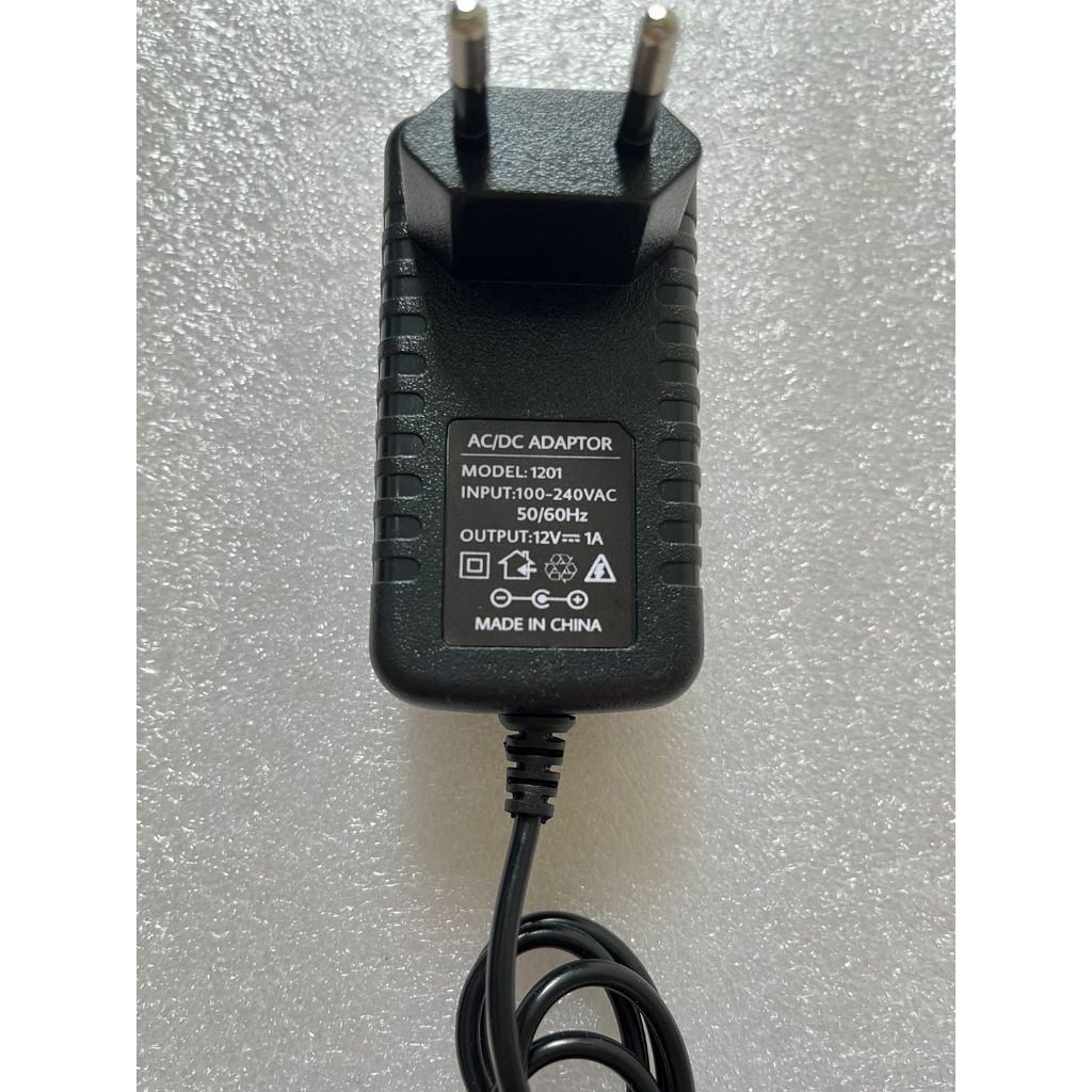 Jual AC/DC ADAPTER 12V 1A model : 1201 | Shopee Indonesia